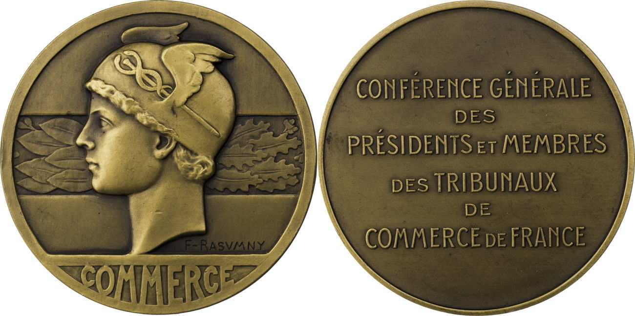 Frankreich Medaille - F. Rasumny: Generalkonferenz des ...