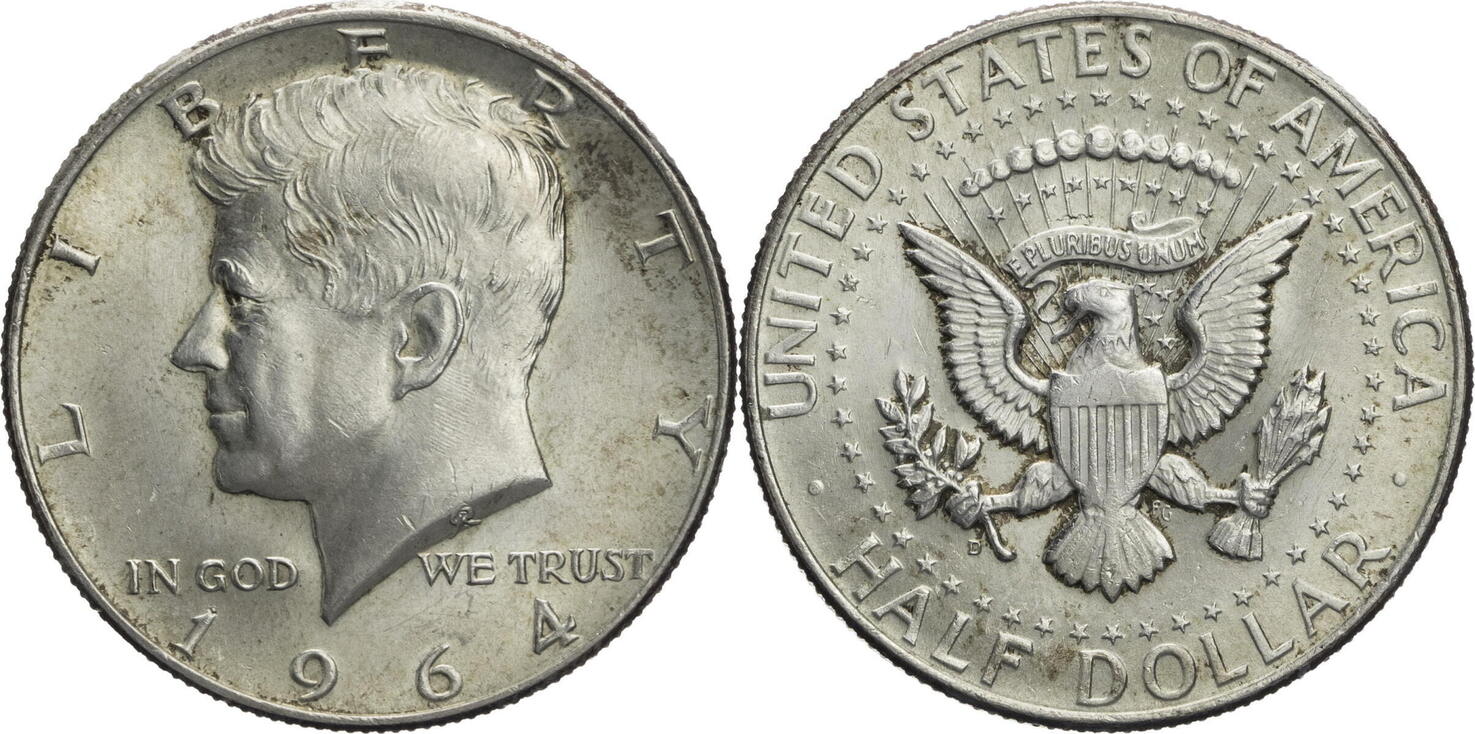 USA 1964 Half Dollar Kennedy ss-vz | MA-Shops