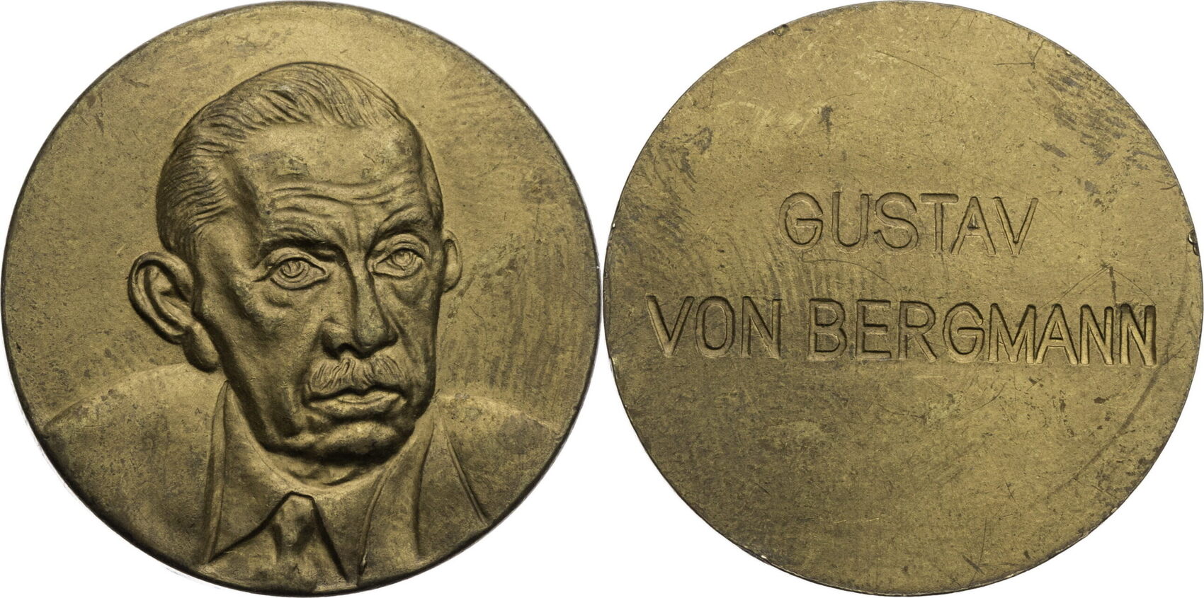 Deutschland Medaille o.J. Gustav von Bergmann vz | MA-Shops
