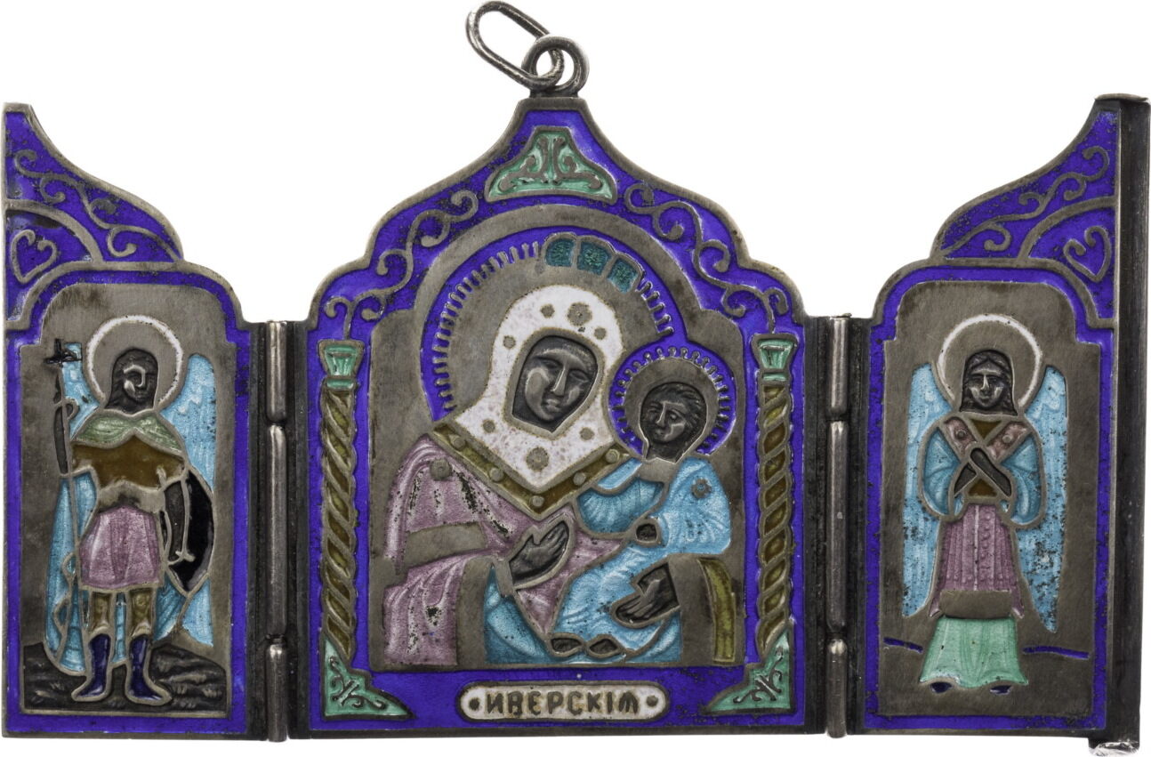 Russland Ikone o.J. Triptychon ss-vz | MA-Shops
