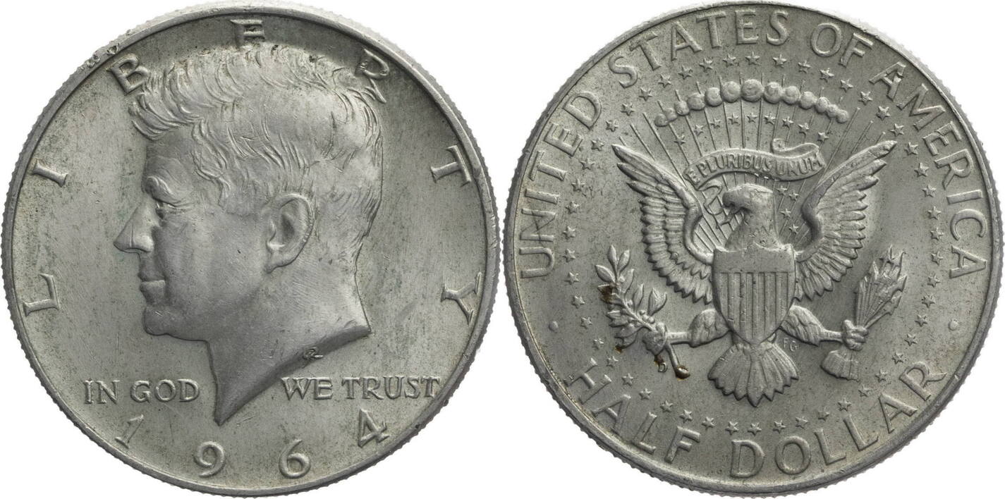 USA 1964 Half Dollar Kennedy ss-vz | MA-Shops