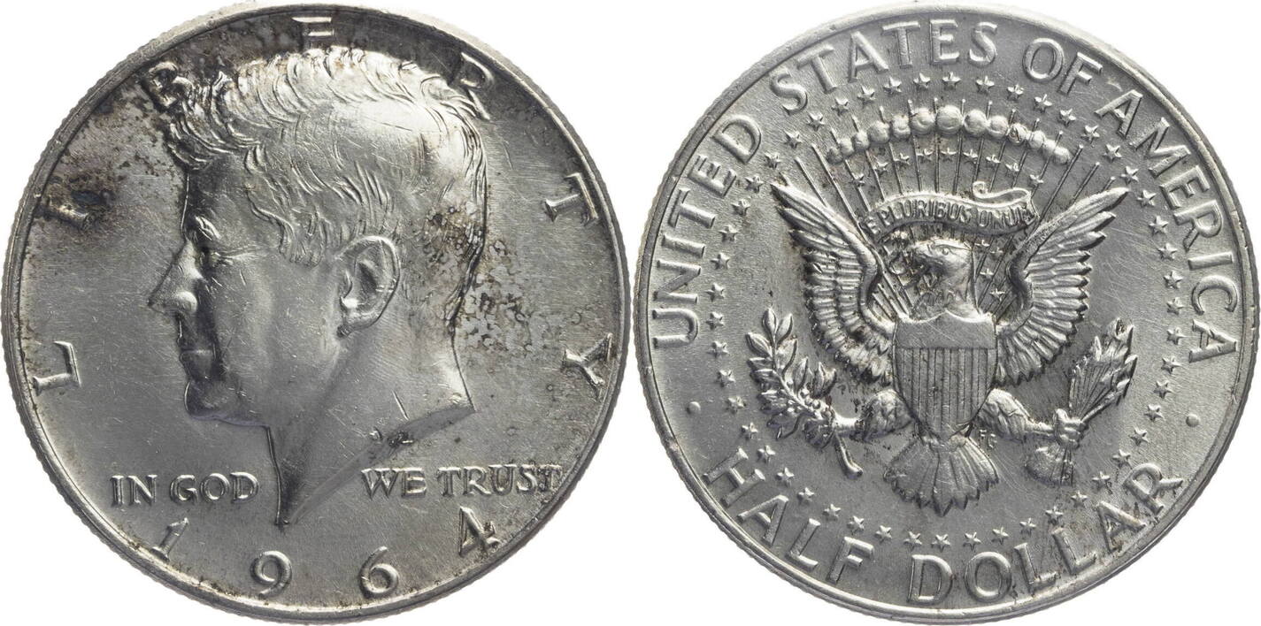 USA 1964 Half Dollar Kennedy ss-vz | MA-Shops
