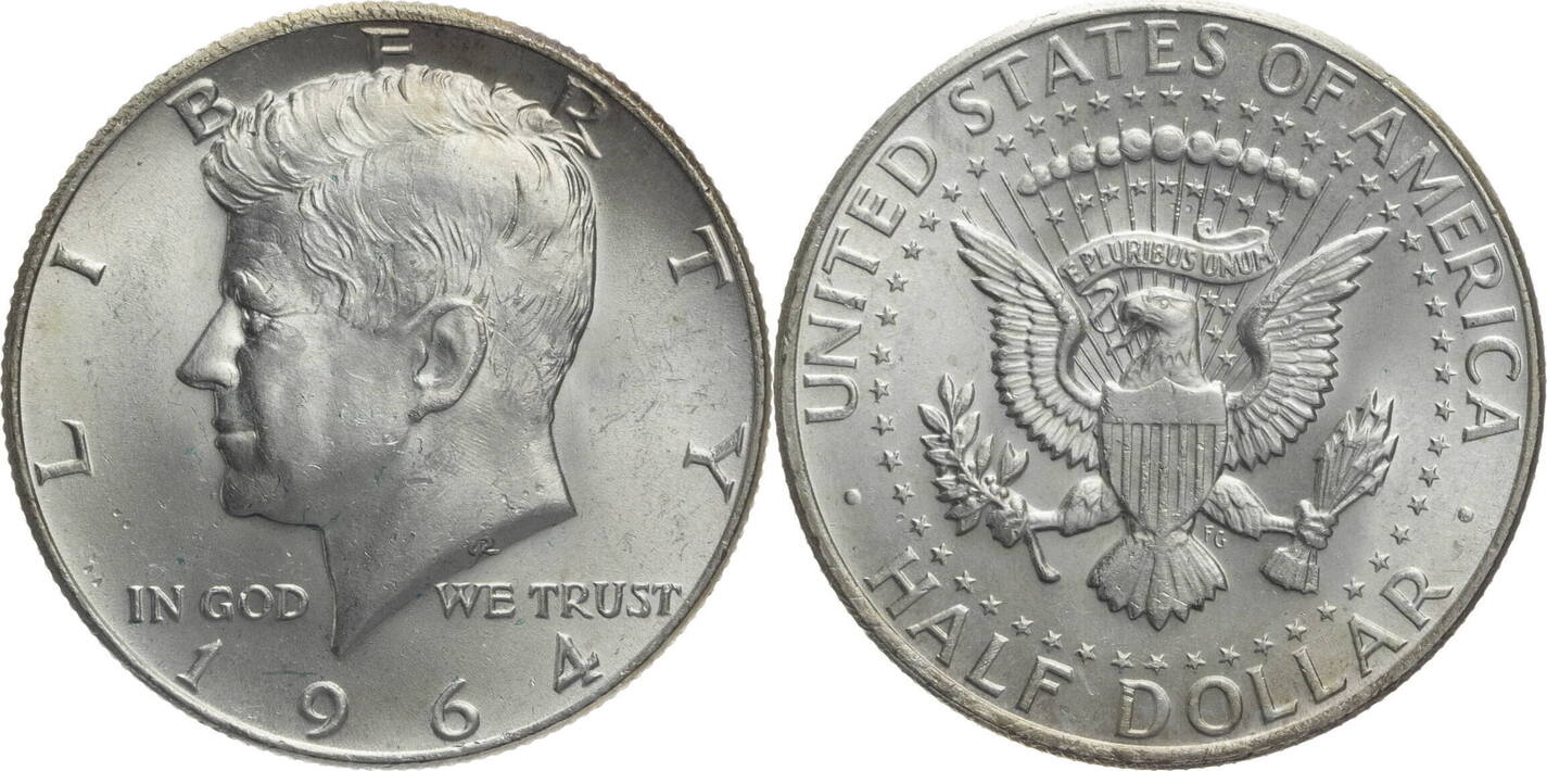 USA 1964 Half Dollar Kennedy ss-vz | MA-Shops