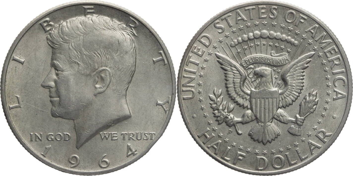 USA 1964 Half Dollar Kennedy ss-vz | MA-Shops