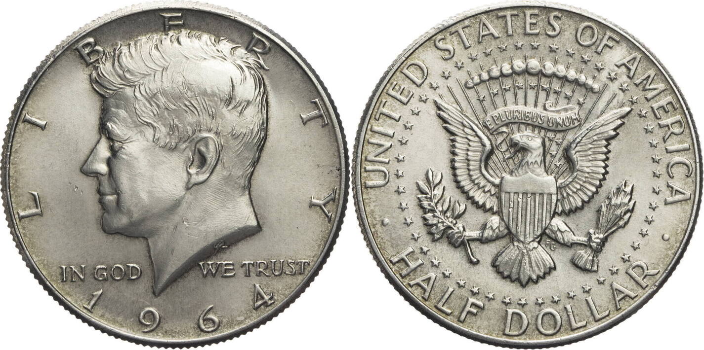USA 1964 Half Dollar Kennedy ss-vz | MA-Shops