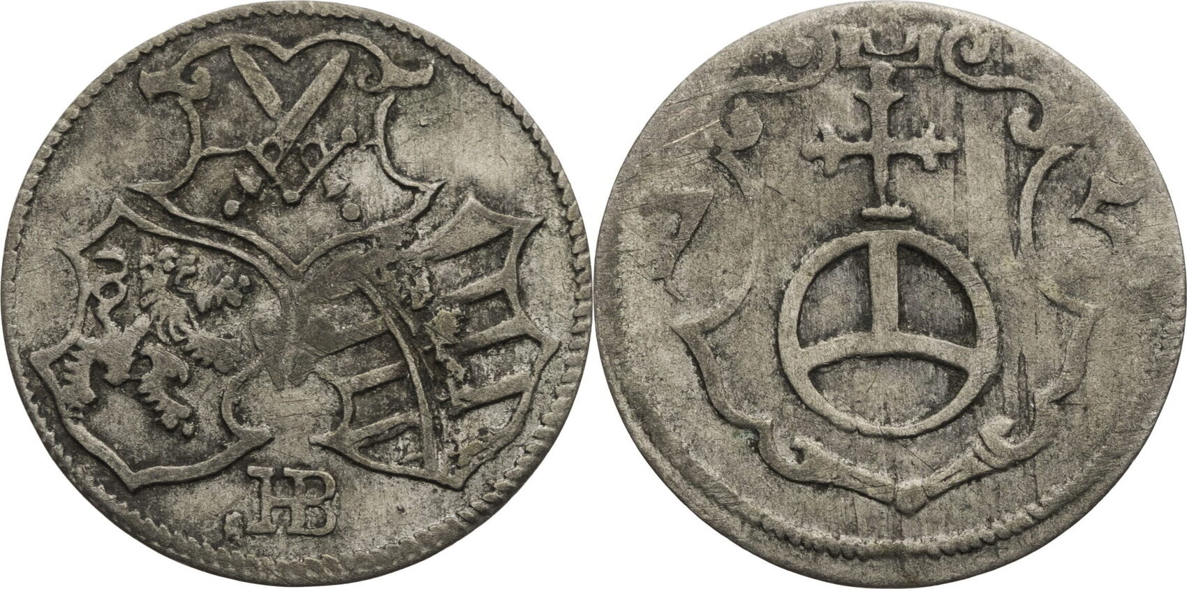 Sachsen, Albertinische Linie Dreier 1575 HB August (1553-1586) s-ss ...