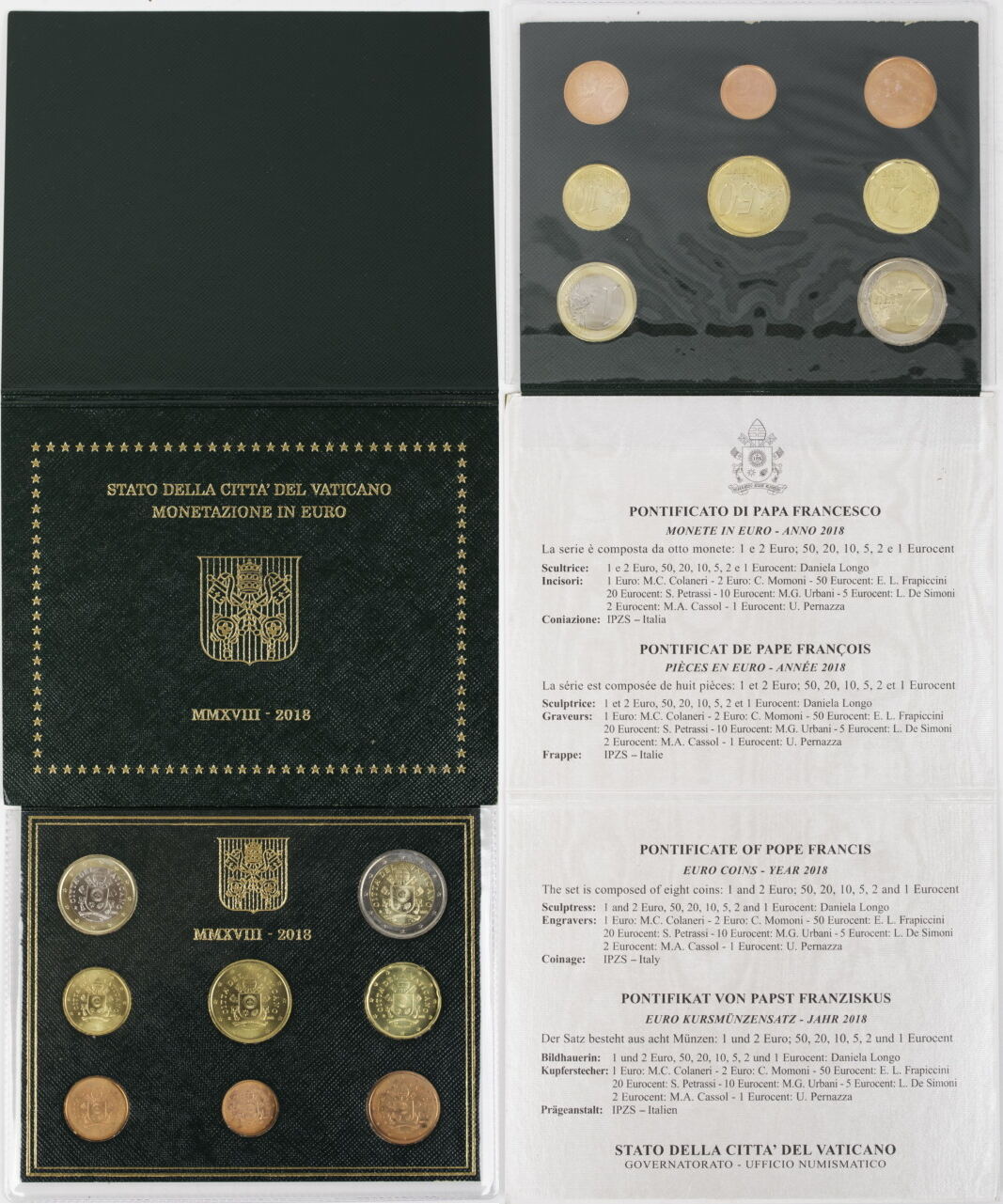 Vatikan 3 88 Euro 2018 R Kursm nzensatz KMS St Im Folder MA Shops