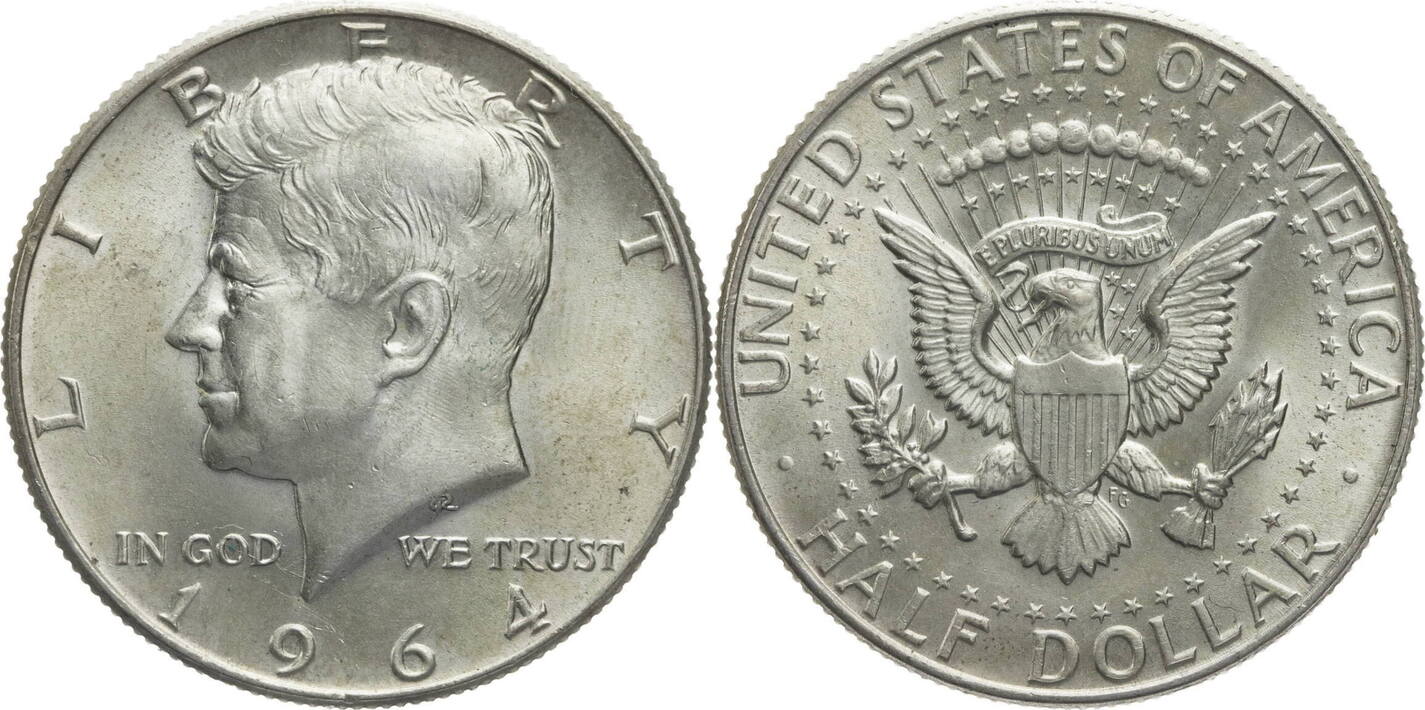 USA 1964 Half Dollar Kennedy vz | MA-Shops