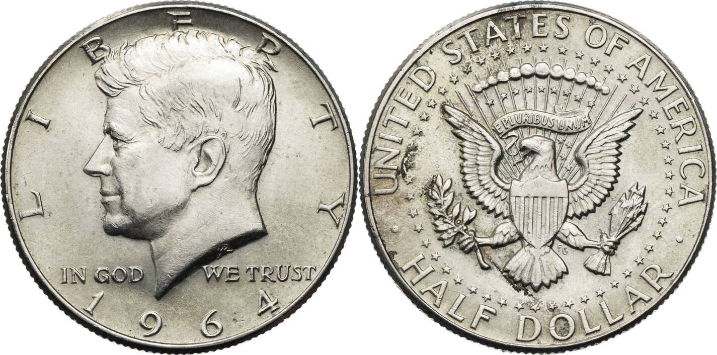 USA 1964 Half Dollar Kennedy vz | MA-Shops