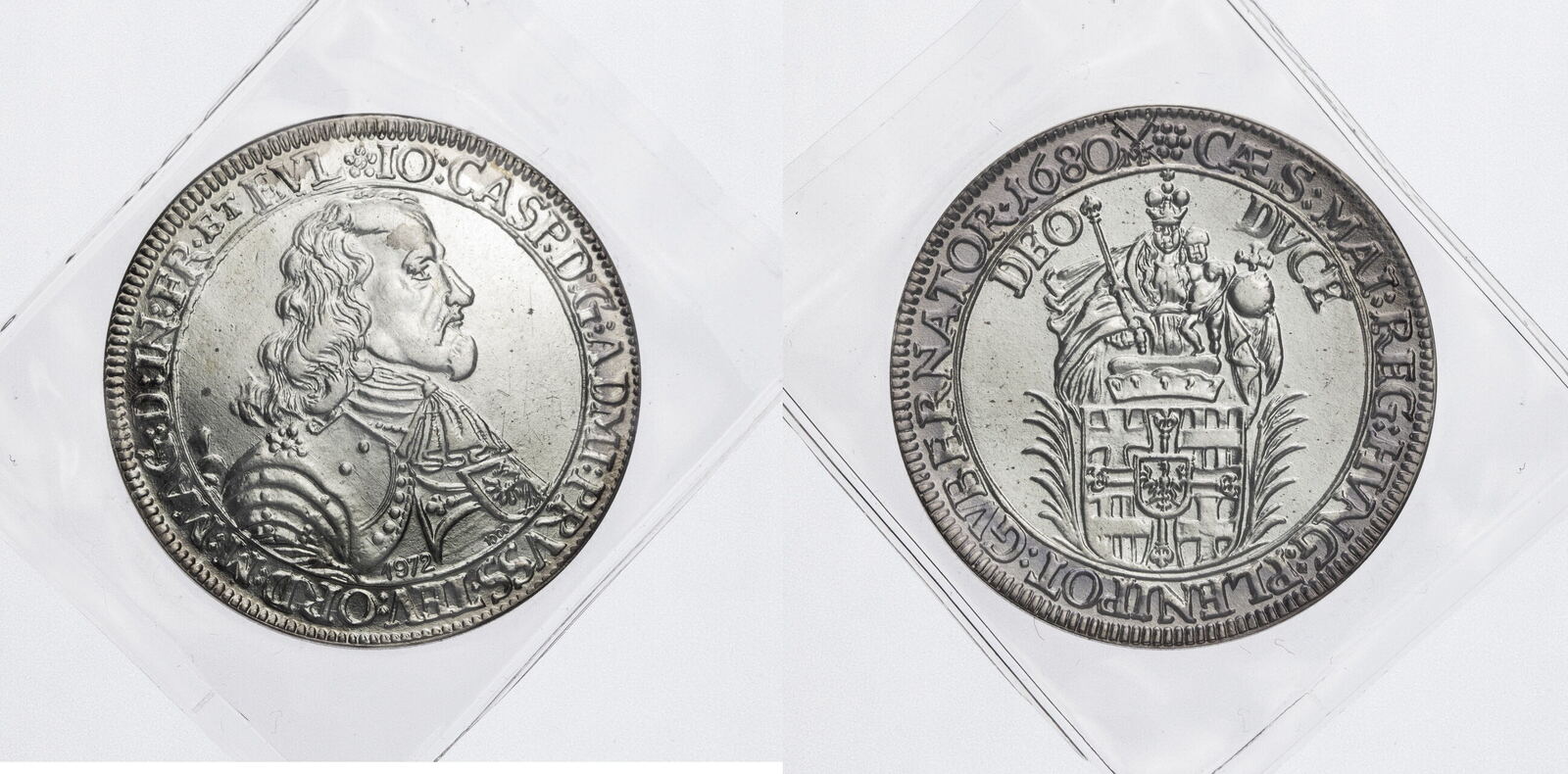 Mainz Medaille 1972 Johann Caspar II. von Ampringen (1664-1684) vz-st | MA-Shops