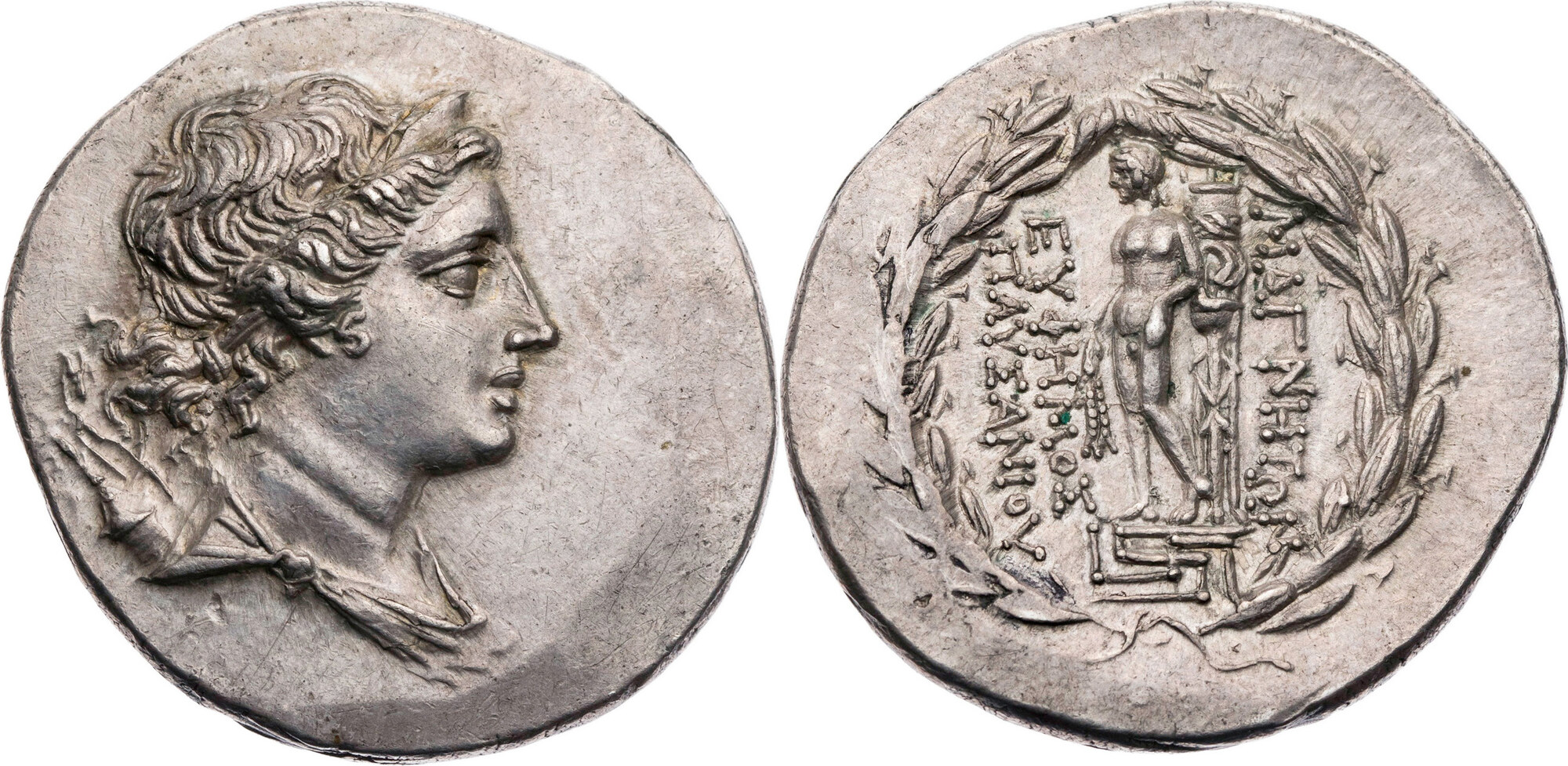 Ionien Tetradrachme ca. 155-145 v. Chr. Magnesia am Mäander, Büste der ...