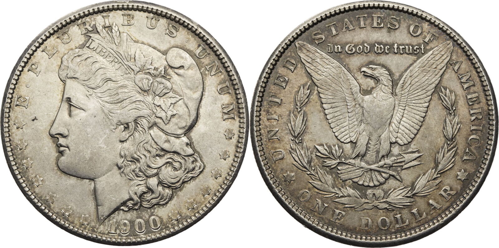 USA 1 Dollar 1900 Morgan Dollar ss | MA-Shops