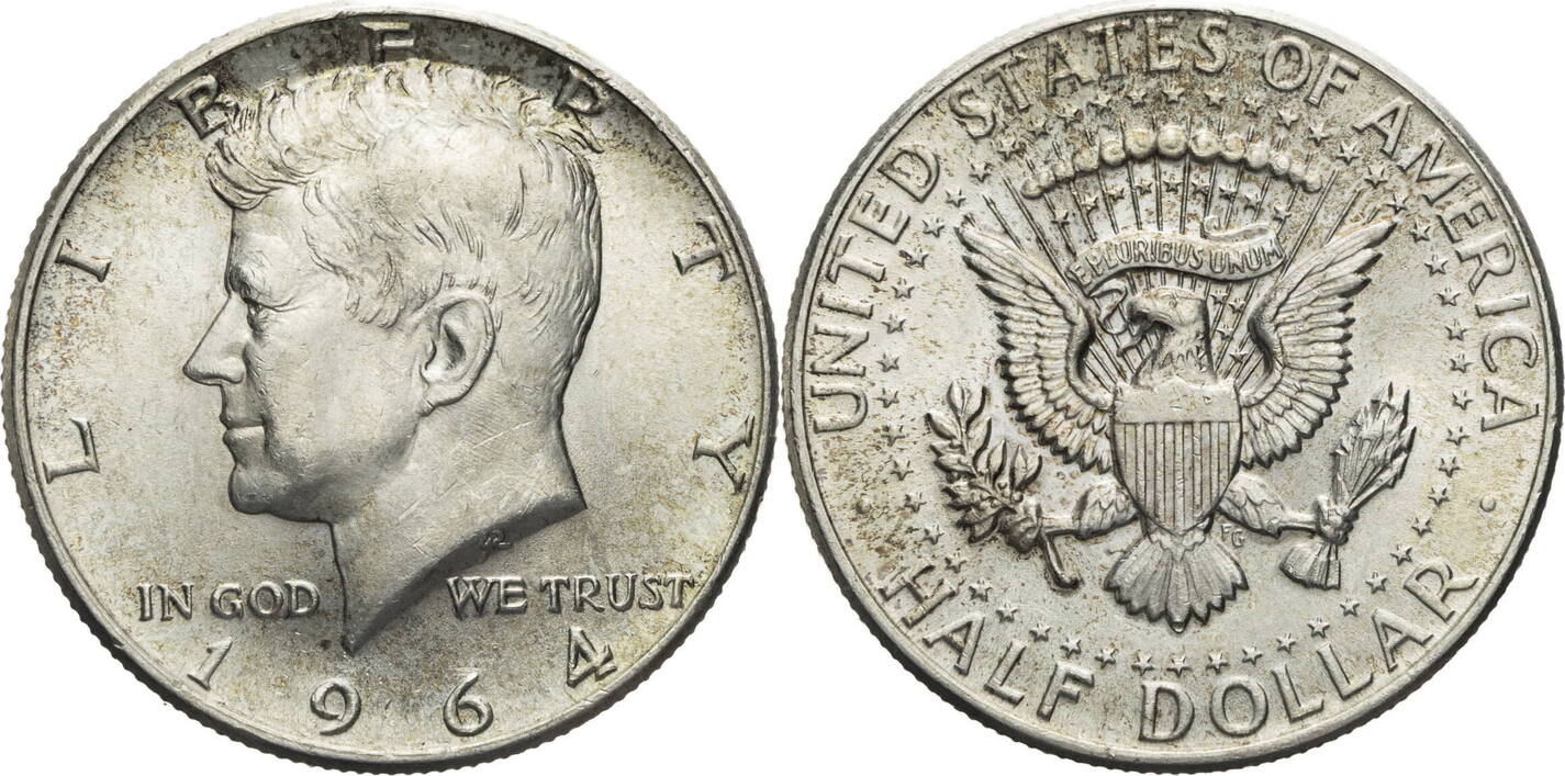 USA 1964 Half Dollar Kennedy ss-vz | MA-Shops