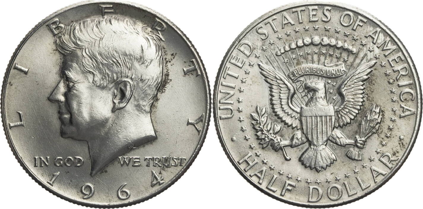 USA 1964 Half Dollar Kennedy ss-vz | MA-Shops