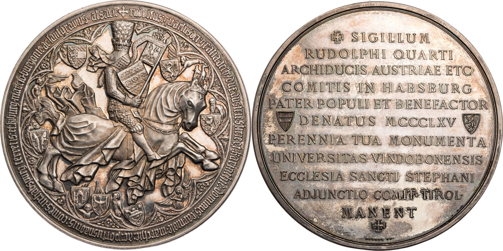 Medaille o.J. (1965) Auf die 600 jährige Grundungsfeier der Universität ...