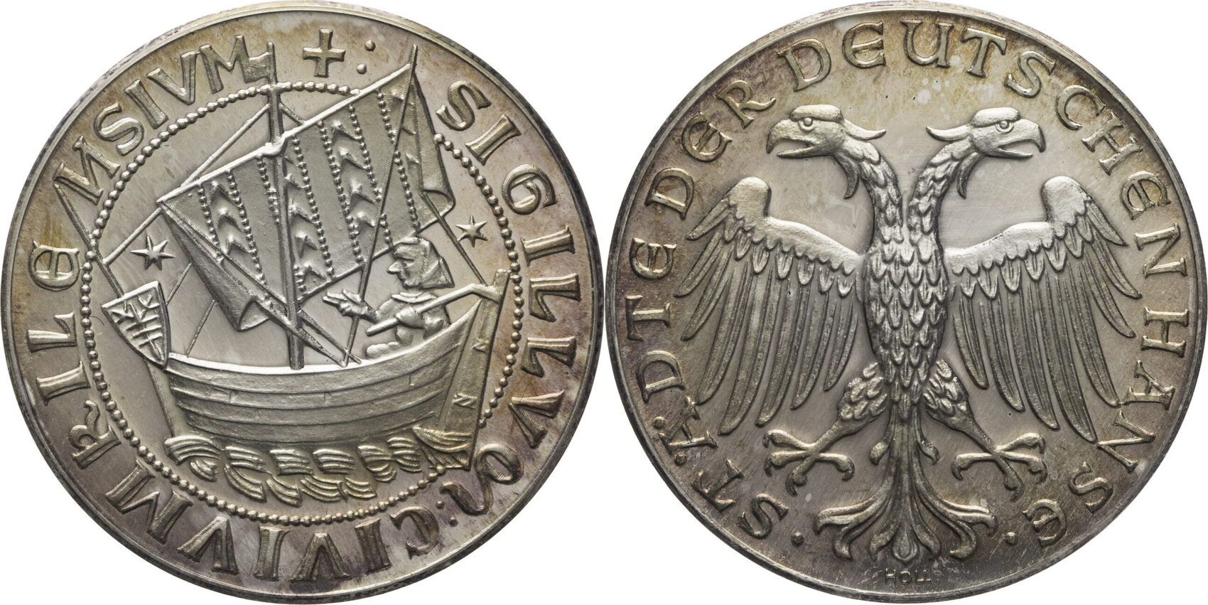 Kiel Medaille o.J. Städte der Deutschen Hanse ss-vz | MA-Shops