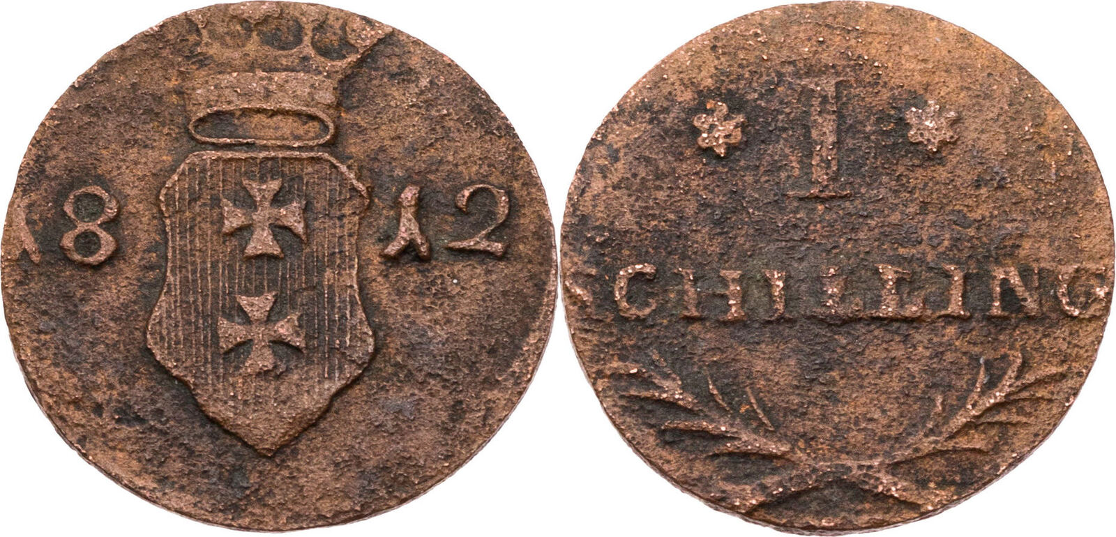 Danzig, Stadt 1 Schilling 1812 M ss- | MA-Shops