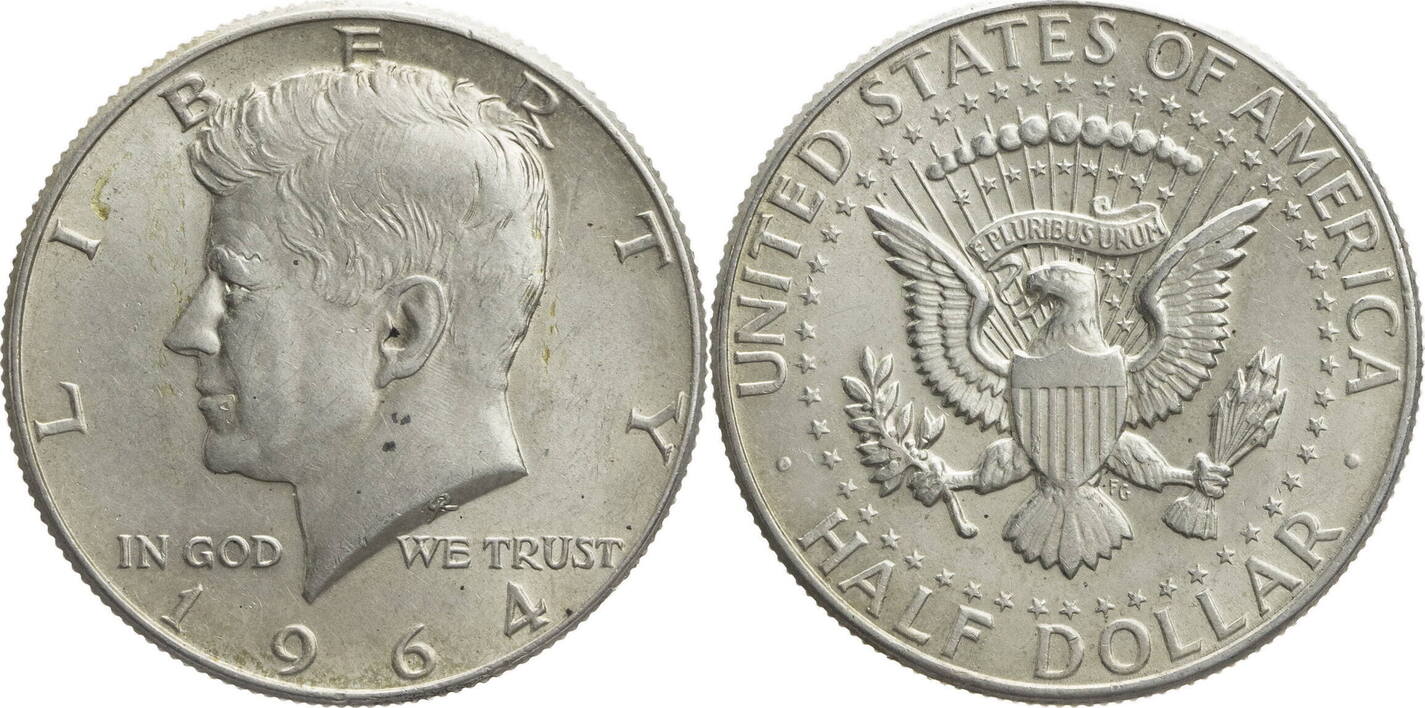 USA 1964 Half Dollar Kennedy ss-vz | MA-Shops