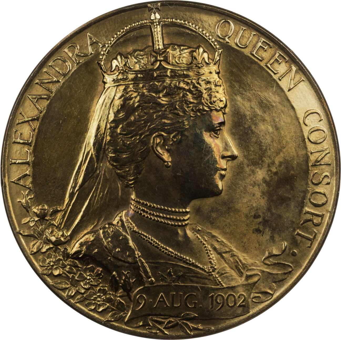 Großbritannien 1902 Krönungsmedaille - Edward VII. (1901-1910) und ...