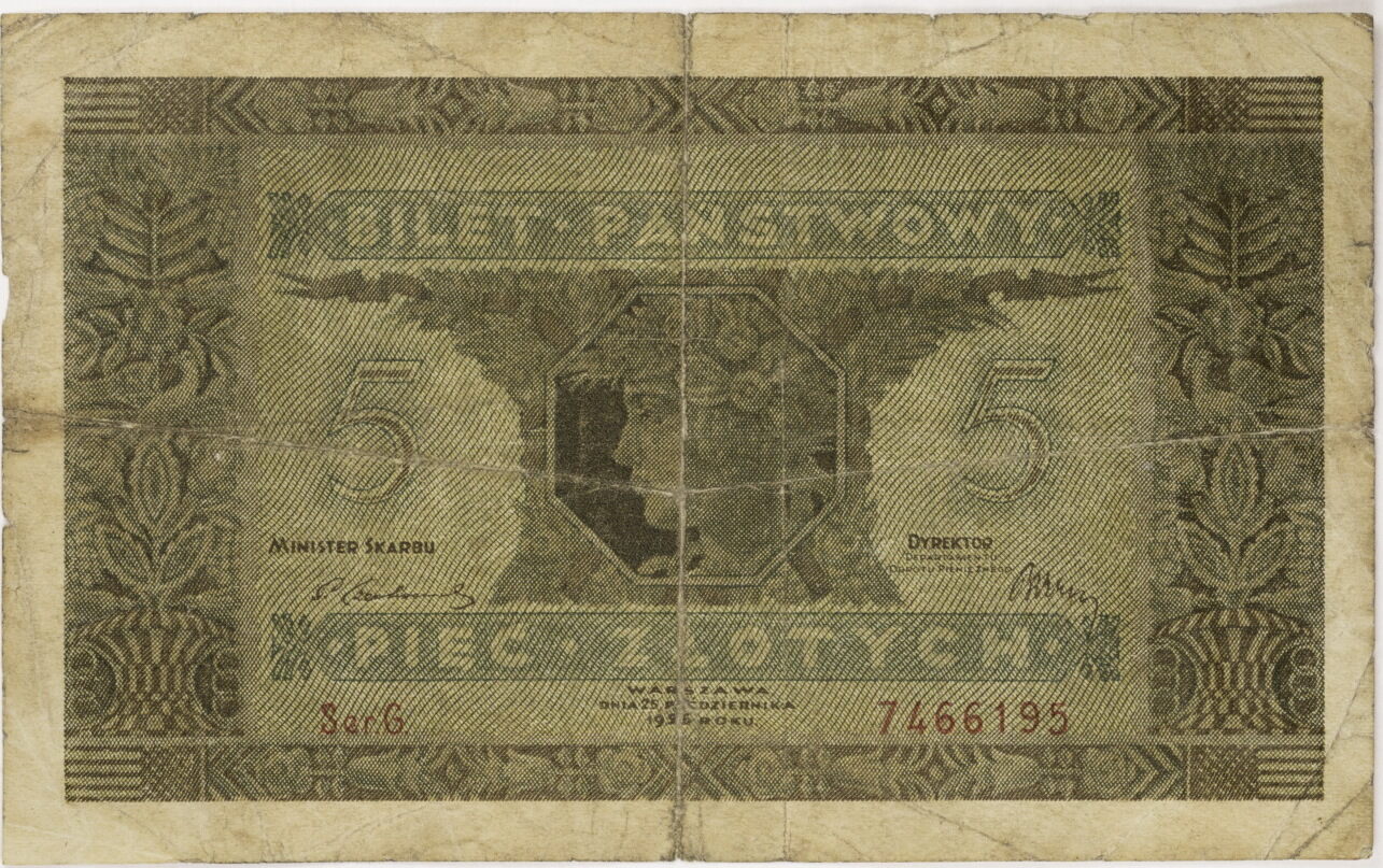 Polen 5 Zloty 1926 IV-V | MA-Shops