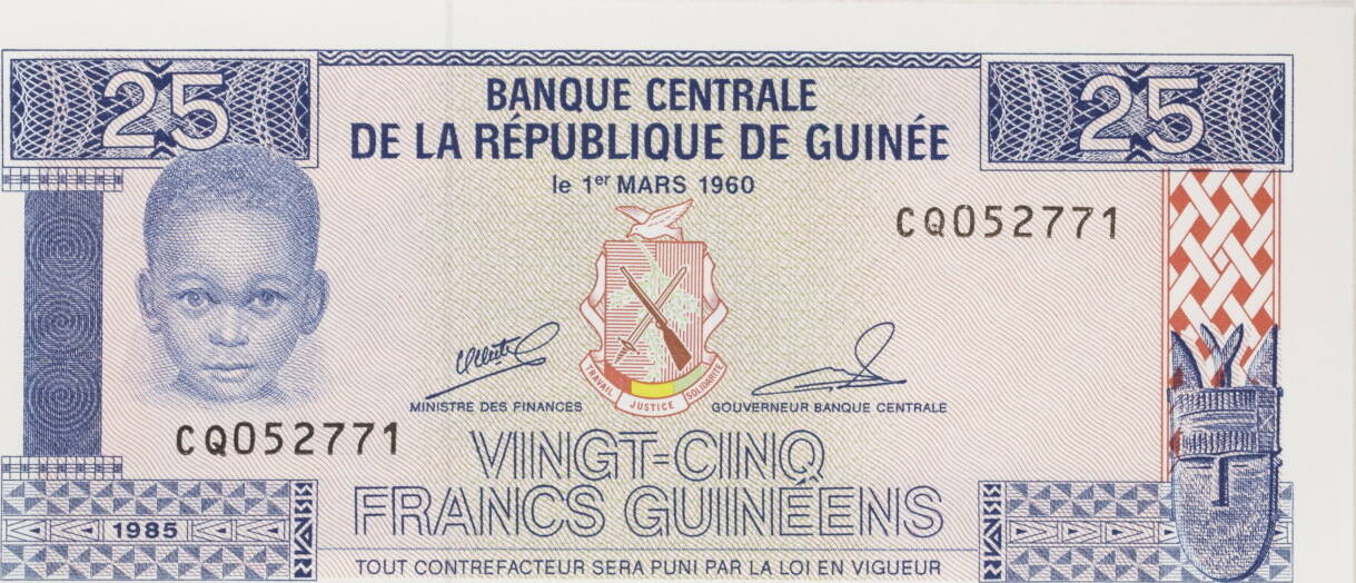 Guinea 25 Francs 1985 I | MA-Shops