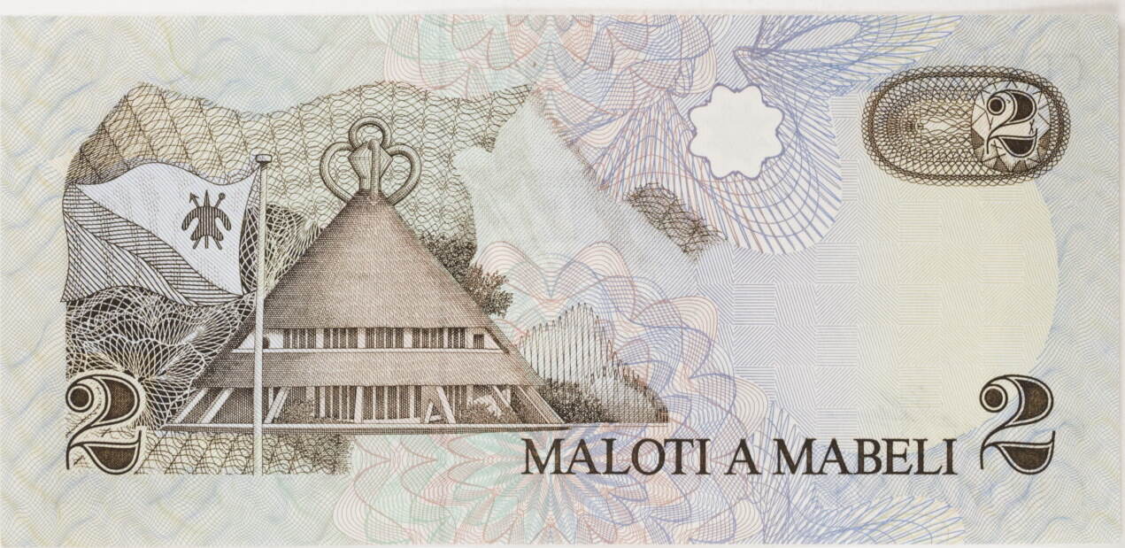 Lesotho 2 Maloti 1989 Moshoeshoe II (1966-1990, 1995-1996) I | MA-Shops