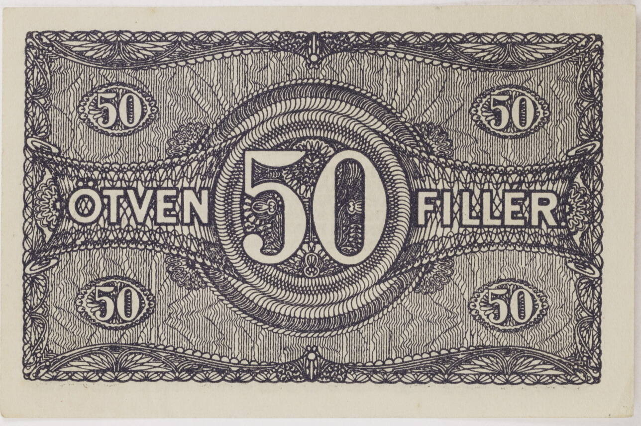Ungarn 50 Filler Oktober 1920 Banknote I | MA-Shops