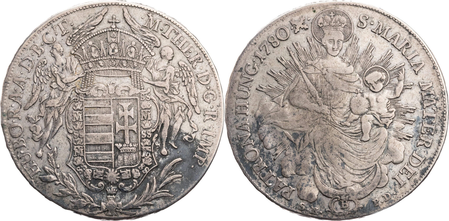 Ungarn Taler 1780 B Maria Theresia (1740-1780) - Kursmünze (1767-1780 ...