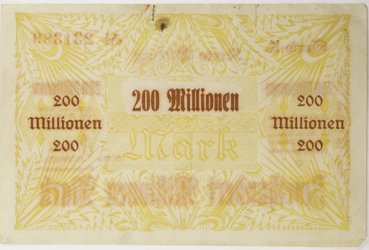200000000 Mark 15.2.1923 Bitburger Großnotgeldschein | MA-Shops