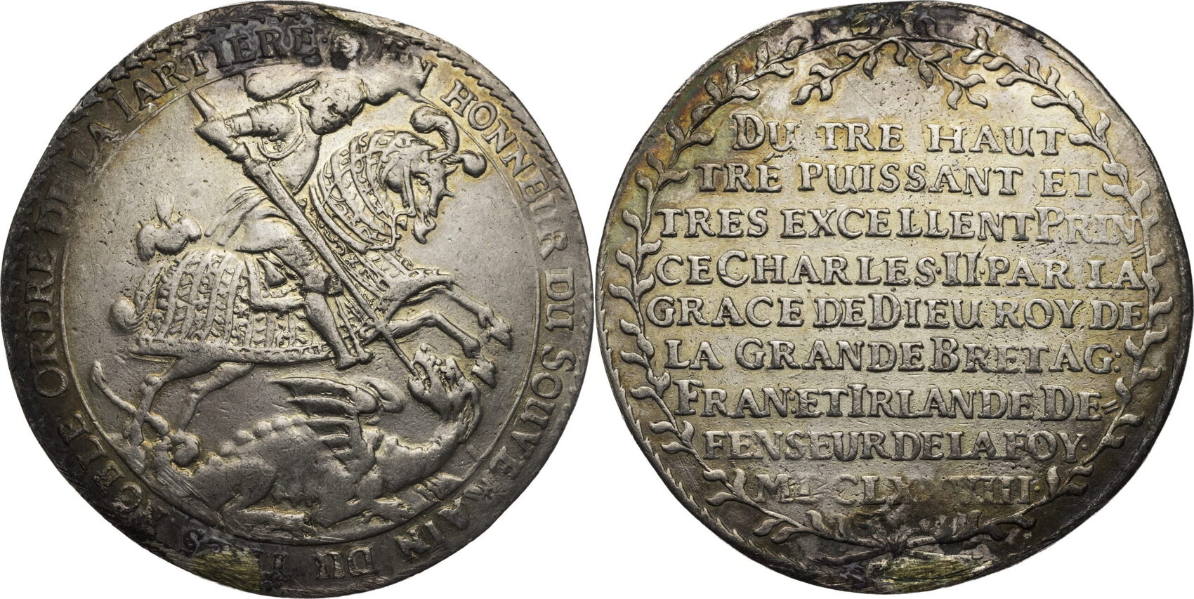 Sachsen, Albertinische Linie 1 Taler 1678 Johann Georg II. (1656-1680 ...