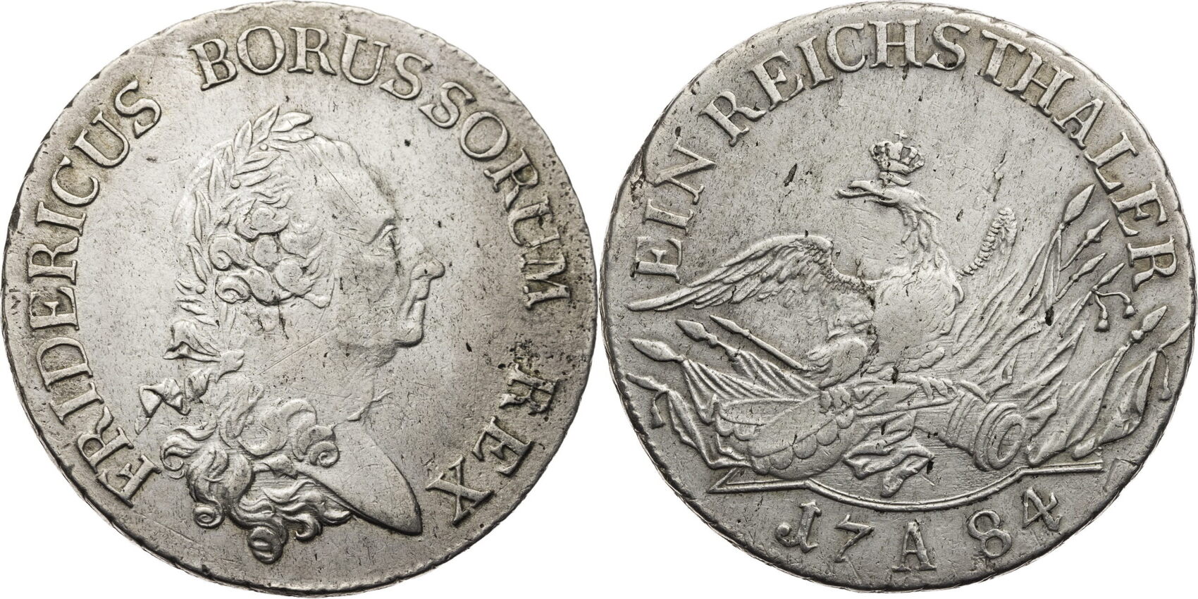 Preussen, Königreich Taler 1784 A Friedrich II. (1740-1786) ss | MA-Shops
