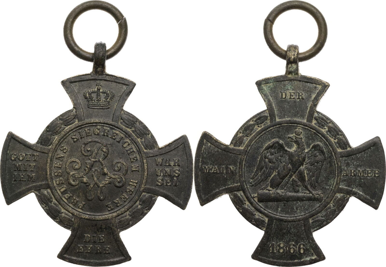 Preussen, Königreich Auszeichnung 1866 Preussens siegreichem Heere ...