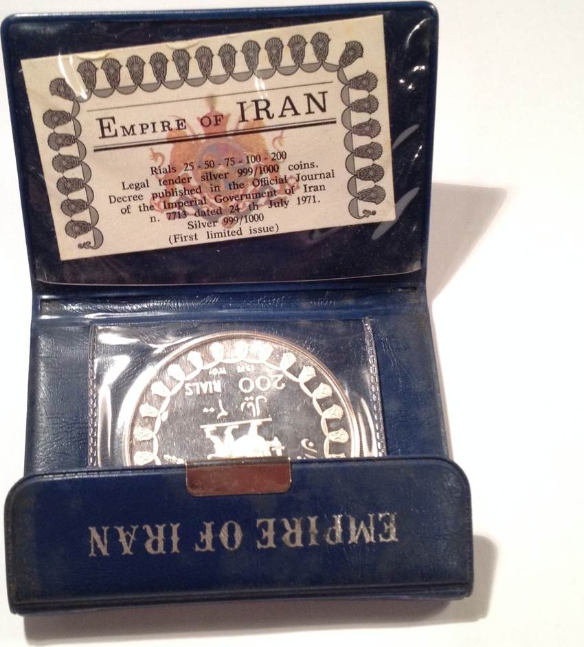 Persien / Iran 200 Rials - 2500 Jahre persisches Reich 1971 PP | MA-Shops
