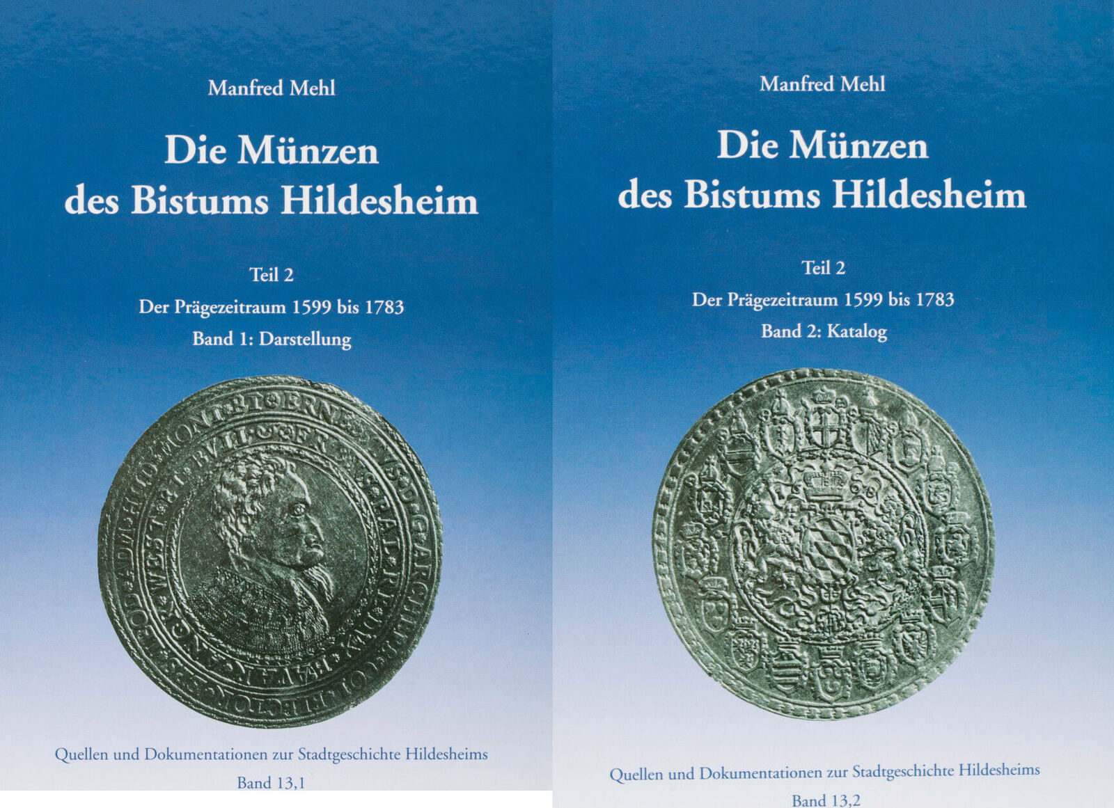 Hamburg Literatur 2002 Manfred Mehl, Die Münzen des Bistums Hildesheim ...