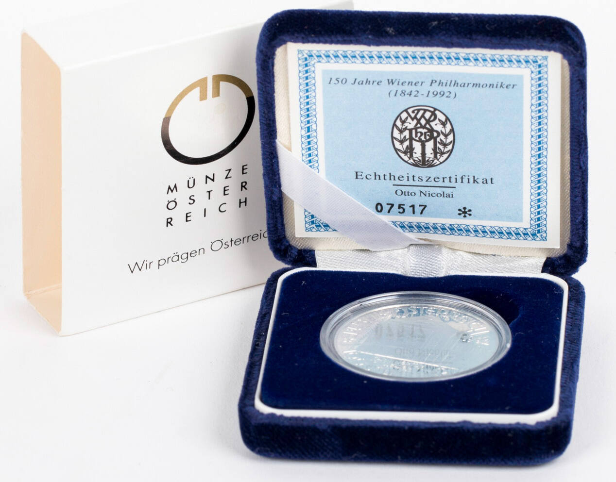 Österreich 100 Schilling 1992 150 Jahre Wiener Philharmonie / Otto ...