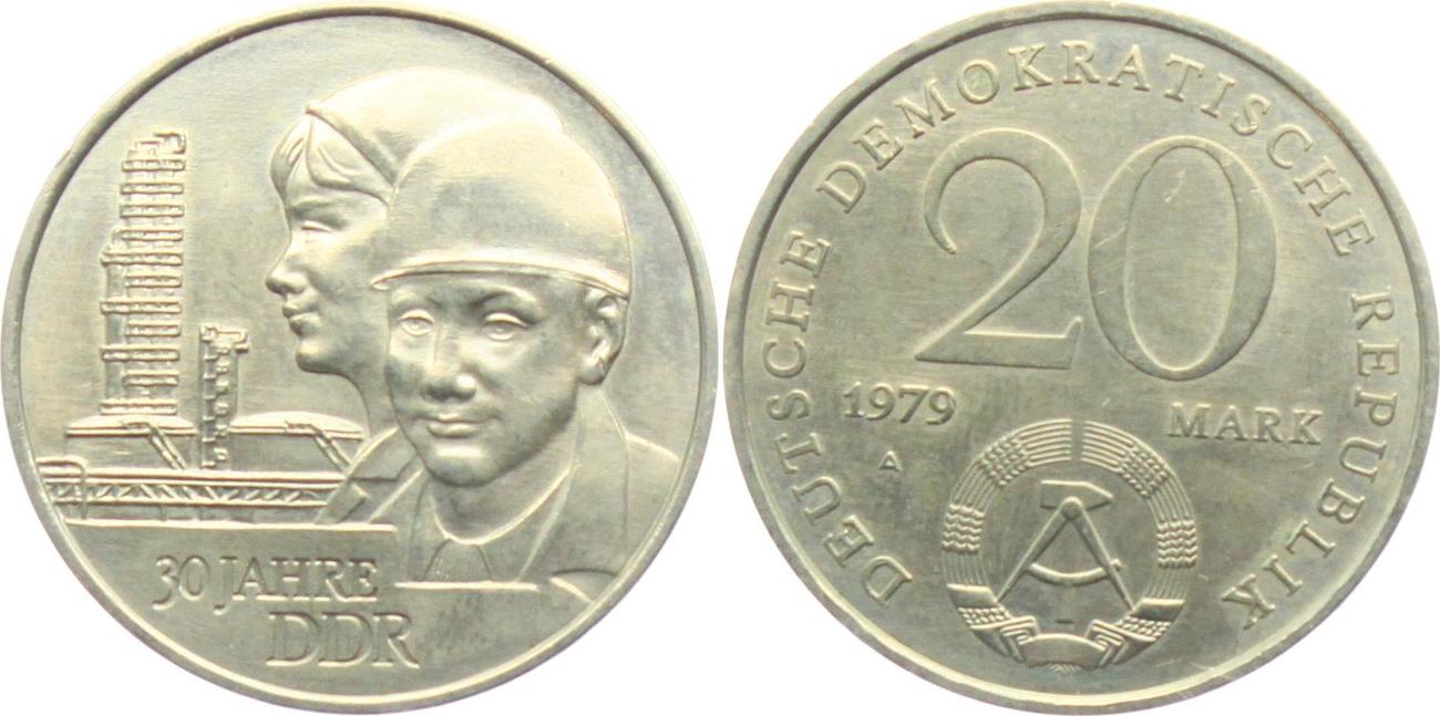 20 Mark 1979 A 30 Jahre DDR st | MA-Shops
