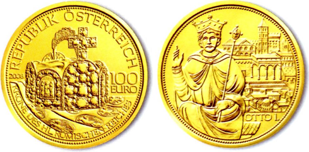 sterreich 100 Euro 2008 Die Krone Des Heiligen R mischen Reiches PP Im sterreich-100-euro-2008-die-krone-des-heiligen-r-mischen-reiches-pp-im