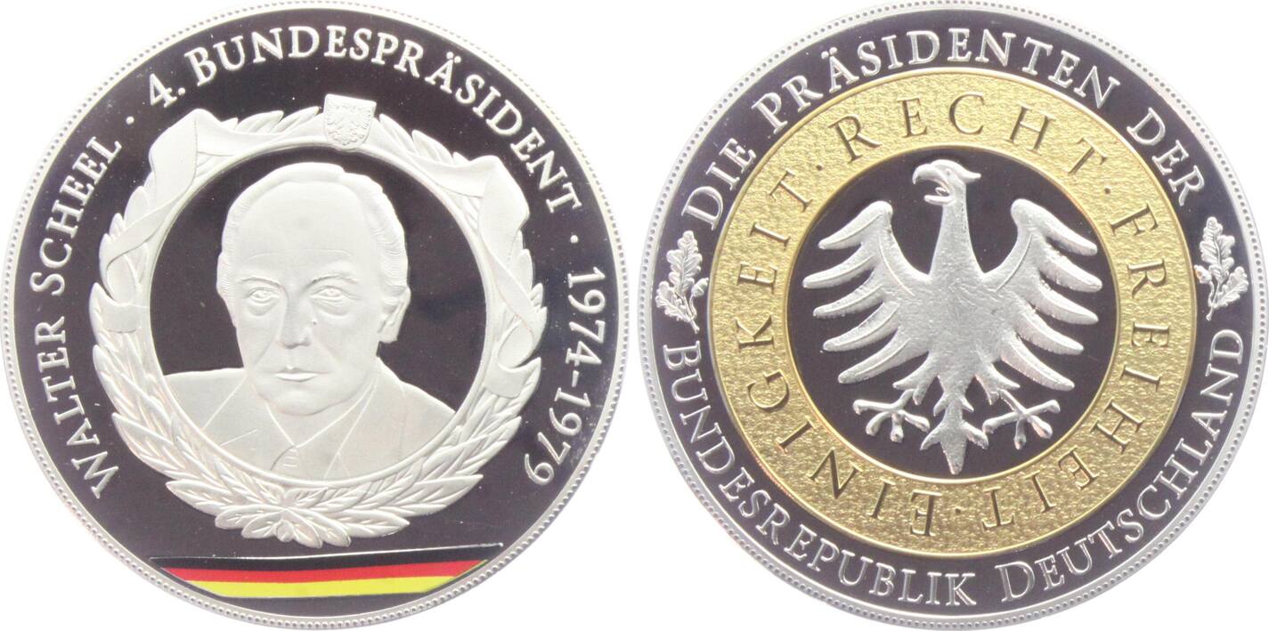 Deutschland - BRD Medaille 2015 Bundespräsidenten der BRD - 4 ...