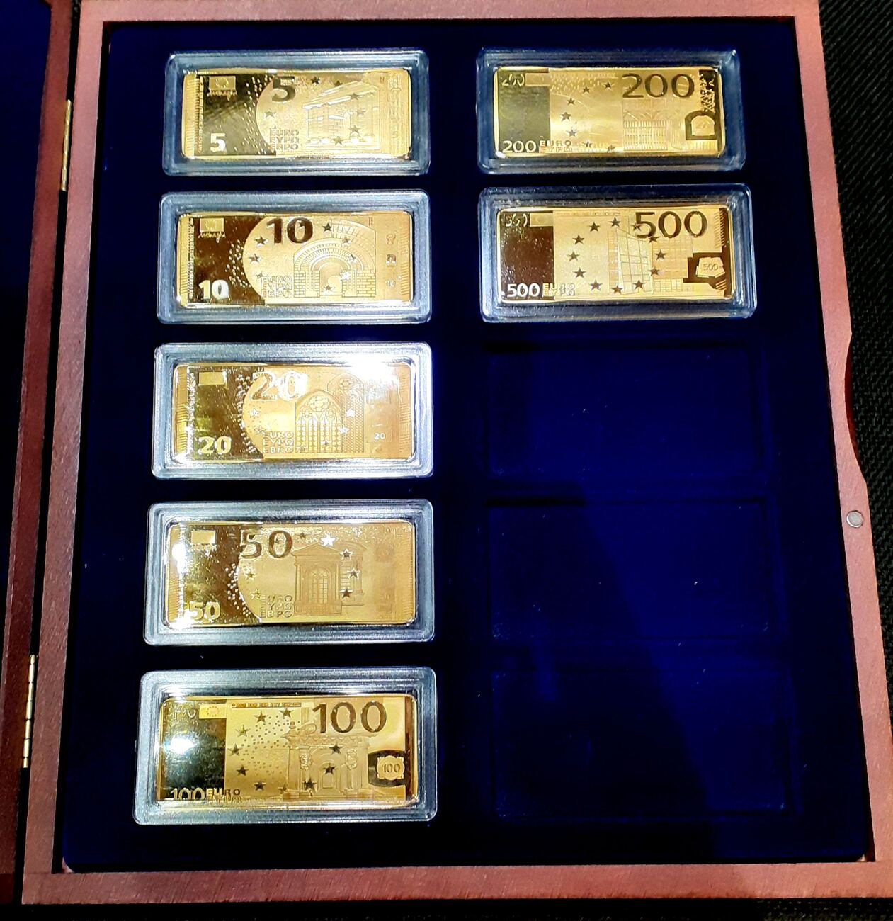 EU-Europa 2018 EURO-Banknoten Barren PP in Münzbox + Zertifikat | MA-Shops