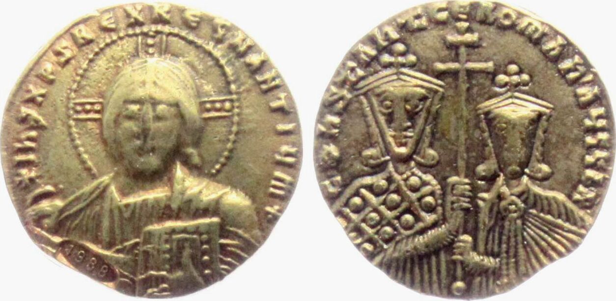 Byzanz Solidus/ NP 913-959/ NP 1988 Konstantin VII. und Romanus II. (913-959) ss | MA-Shops