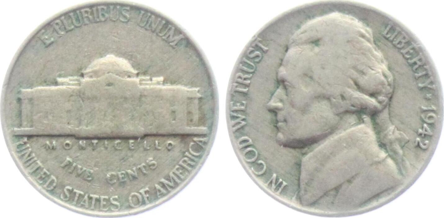 USA 1942 5 Cents ss | MA-Shops