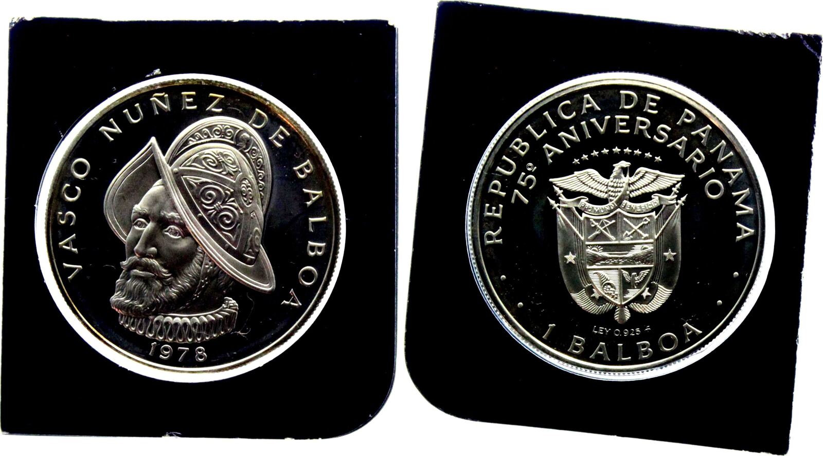 Panama 1 Balboa 1978 Vasco Nunez de Balboa PP | MA-Shops
