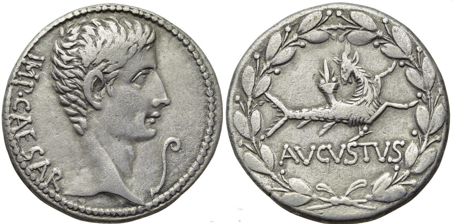 Römisches Kaiserreich Kistophor 27 v.Chr/BC - 14 n.Chr./A Augustus ( 27 ...