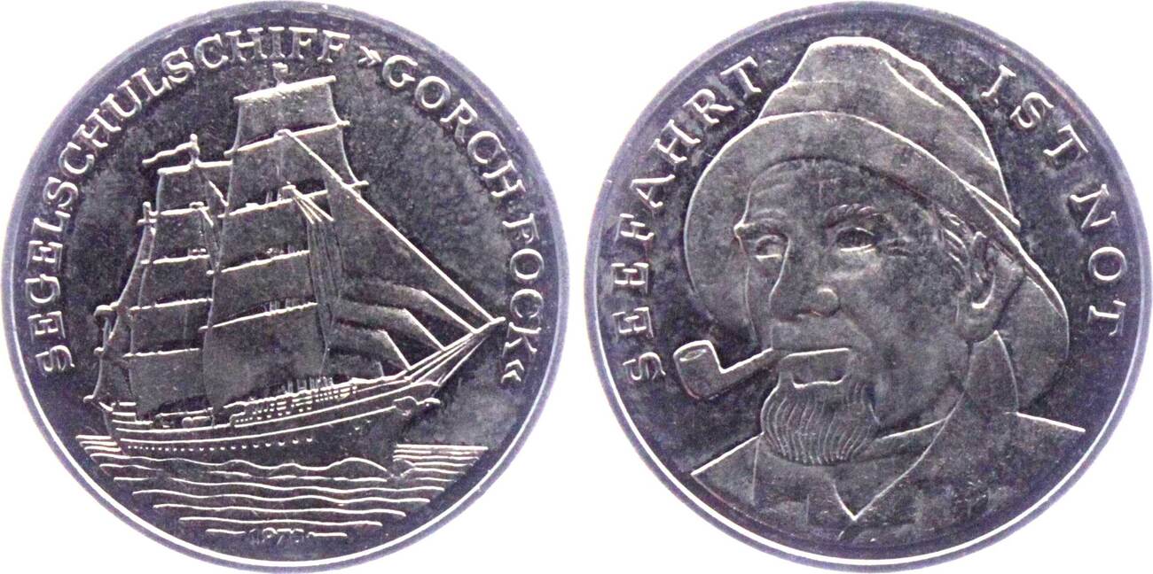Deutschland - BRD Medaille 1976 Segelschiff Gorch Fock ...