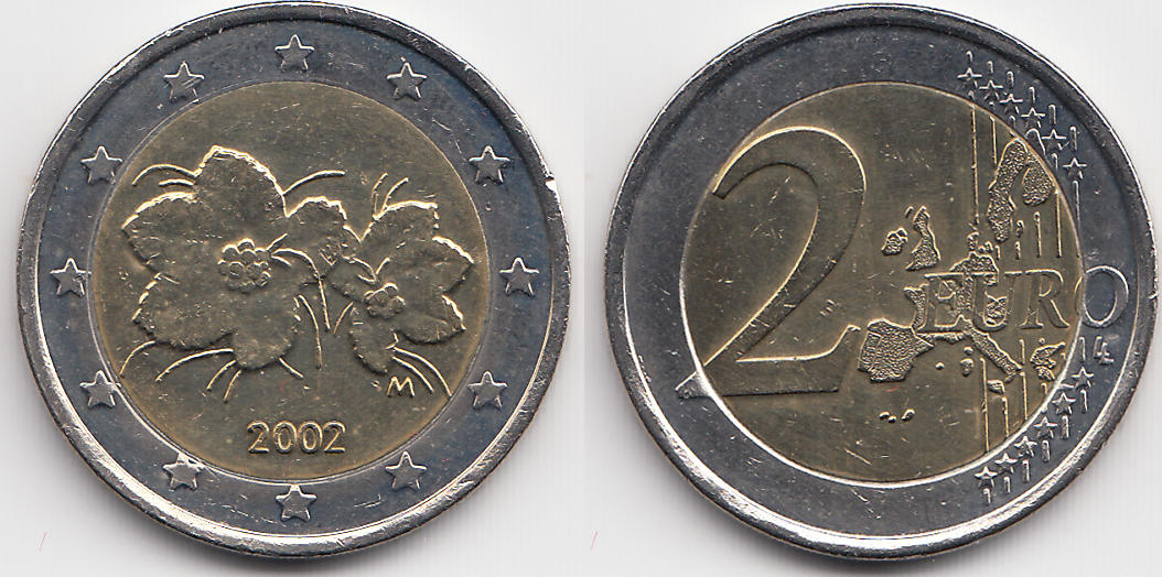 Finnland - Finland 2 Euro 2002 Kursmünze vorzüglich | MA-Shops
