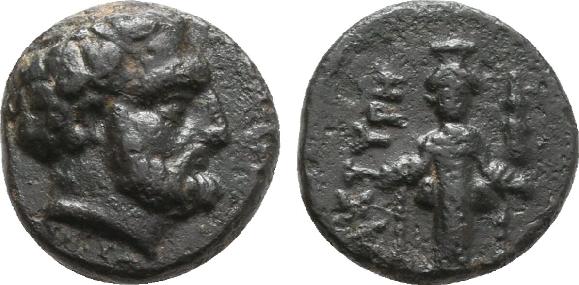 Satrap Tissaphernes (413-408/400-395) Bronze ca. 400-395 v. Chr ...