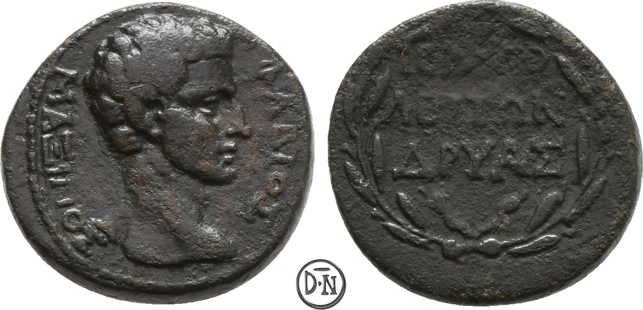 Paullus Fabius Maximus Lokalbronze 10-9 v. Chr. Hierapolis (Phrygia ...