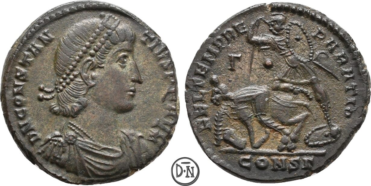 Constantius II (337-361) Maiorina 350-355 n. Chr. Constantinopolis ...