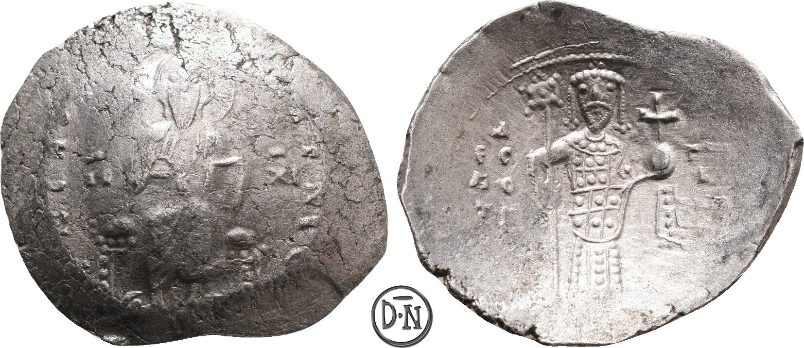 Alexios I Komnenos (1081-1118) Billon Aspron Trachy 1092-1118 n. Chr ...