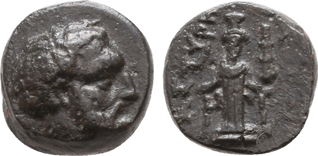 Tissaphernes Bronze ca. 400-395 v. Chr. persischer Satrap in Kleinasien ...